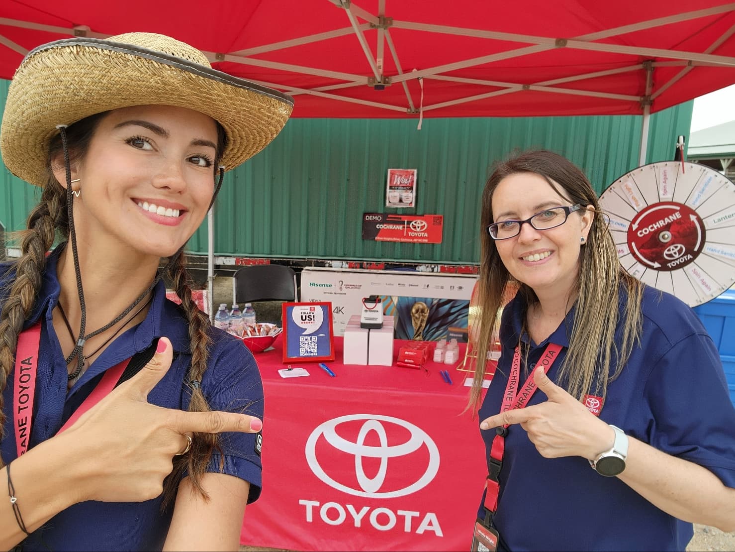 Cochrane Toyota at the 2022 Cochrane Fair - Cochrane Toyota