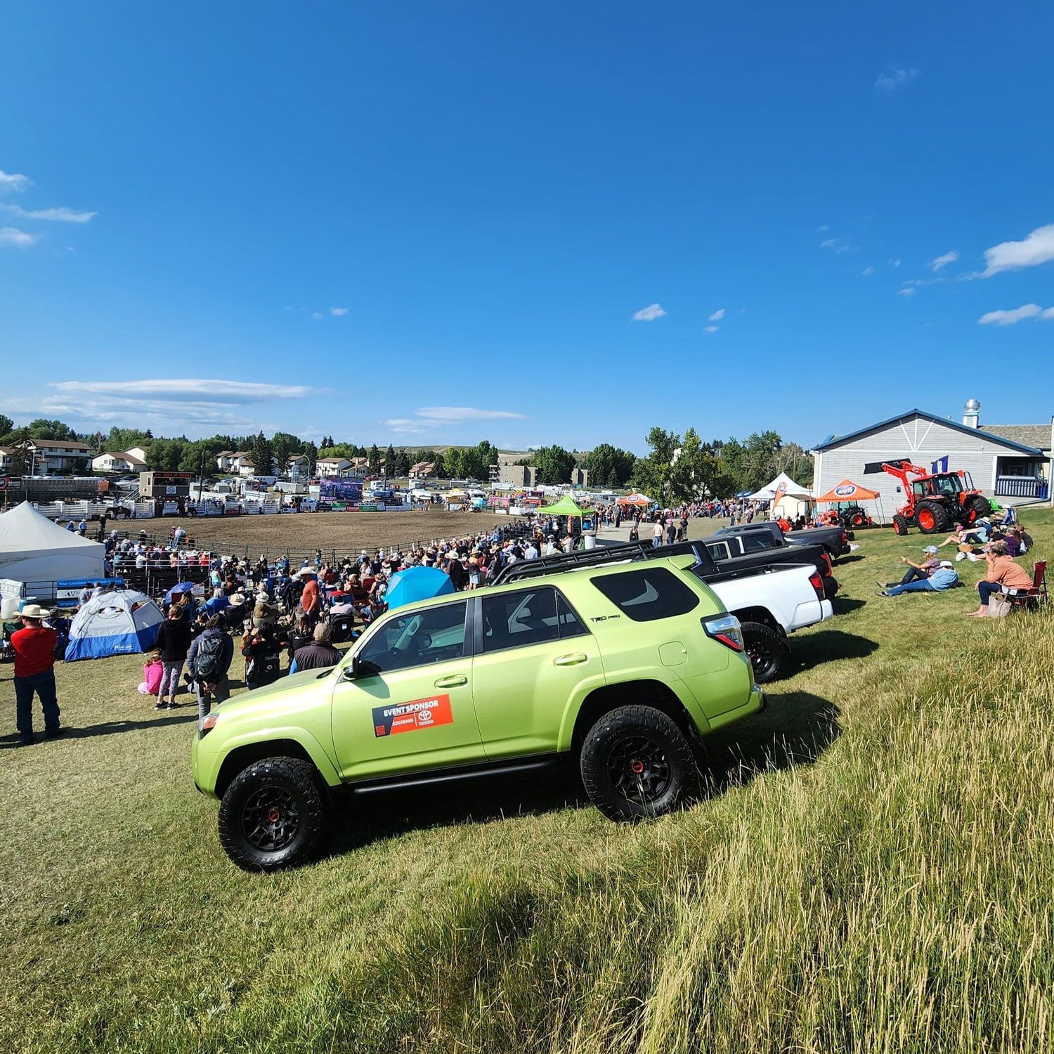 Cochrane Toyota at the 2022 Cochrane Rodeo - Cochrane Toyota