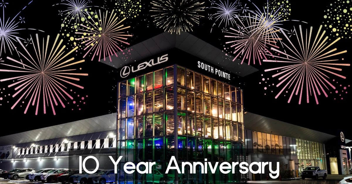 LEXUS SOUTH POINTE CELEBRATES 10 YEAR ANNIVERSARY - Lexus South Pointe