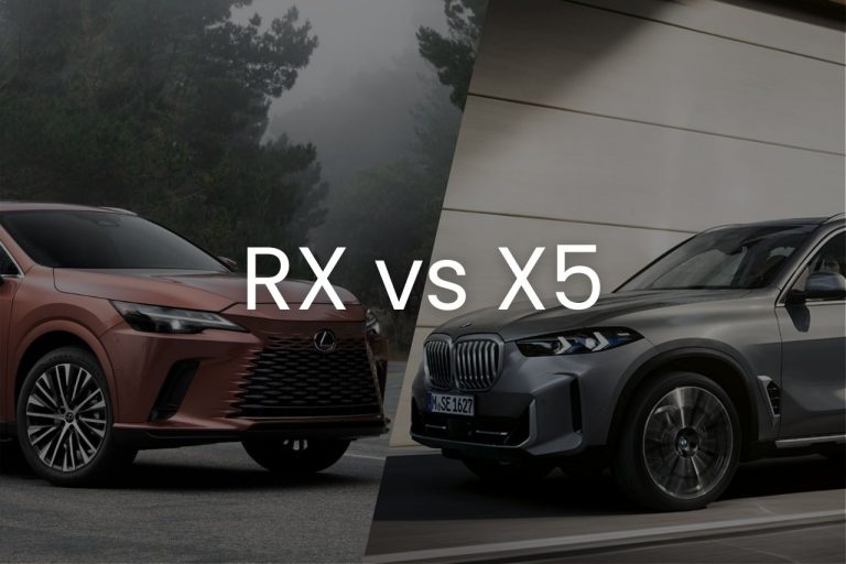 Lexus RX vs BMW X5 (2025) - Lexus South Pointe