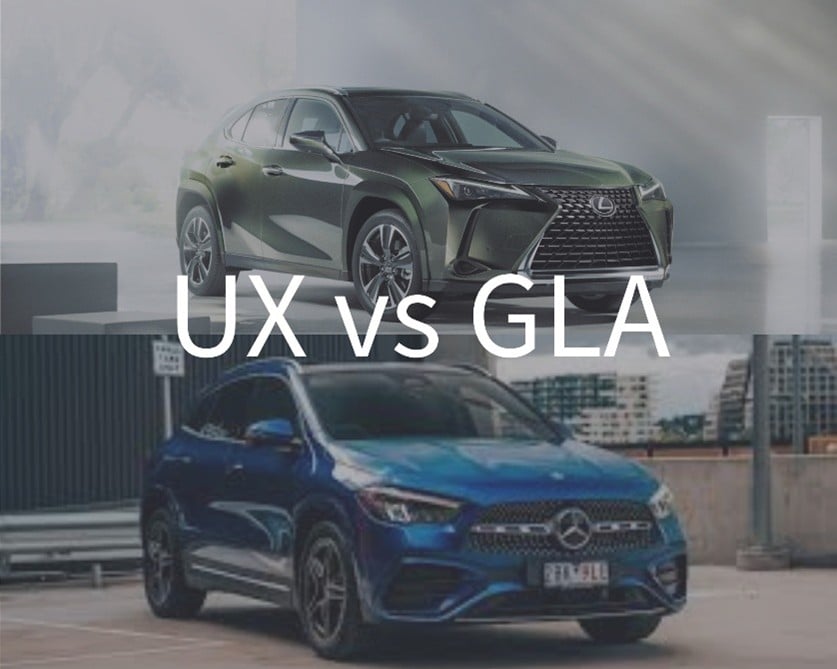 Lexus UX 300h vs Mercedes GLA (2025) - Lexus South Pointe