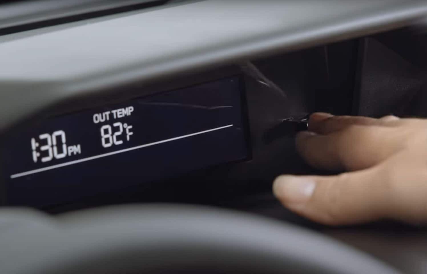 How To Change Clock Subaru Outback
