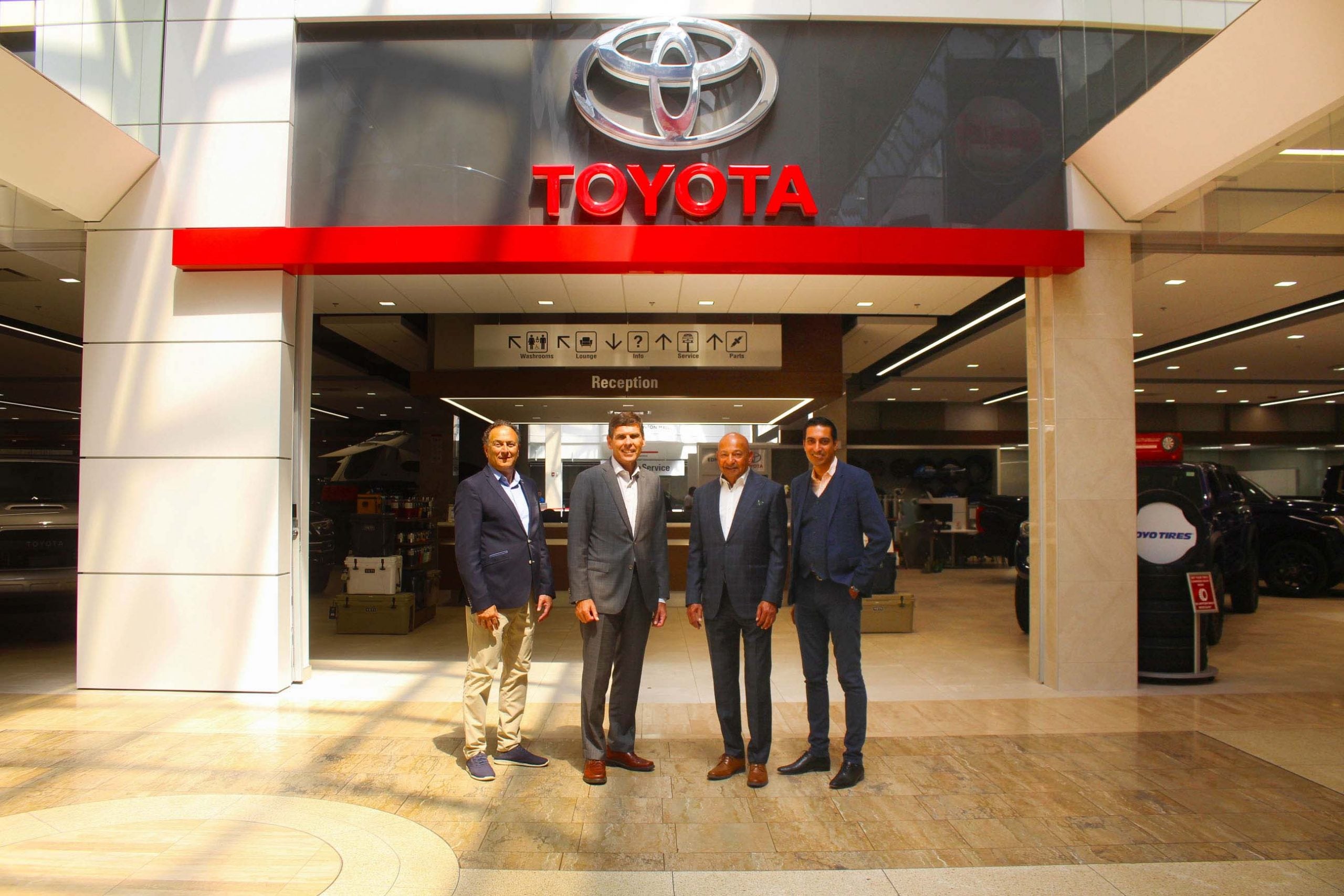 Toyota Canada Visits WEM Toyota For The First Time | West Edmonton Mall ...