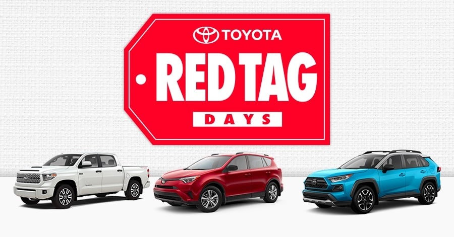 RED TAG DAYS AT MAYFIELD TOYOTA | West Edmonton Mall Toyota