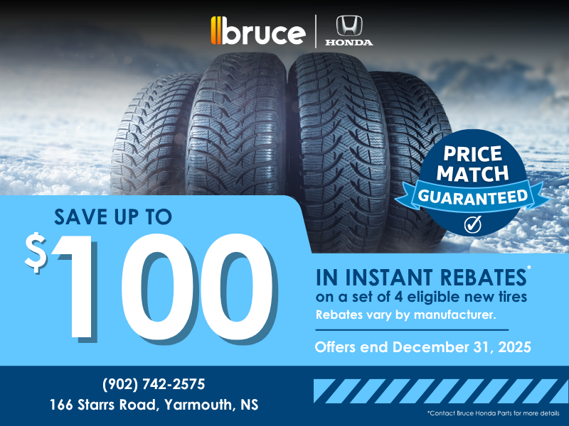 Winter Tire Rebates | Bruce Honda