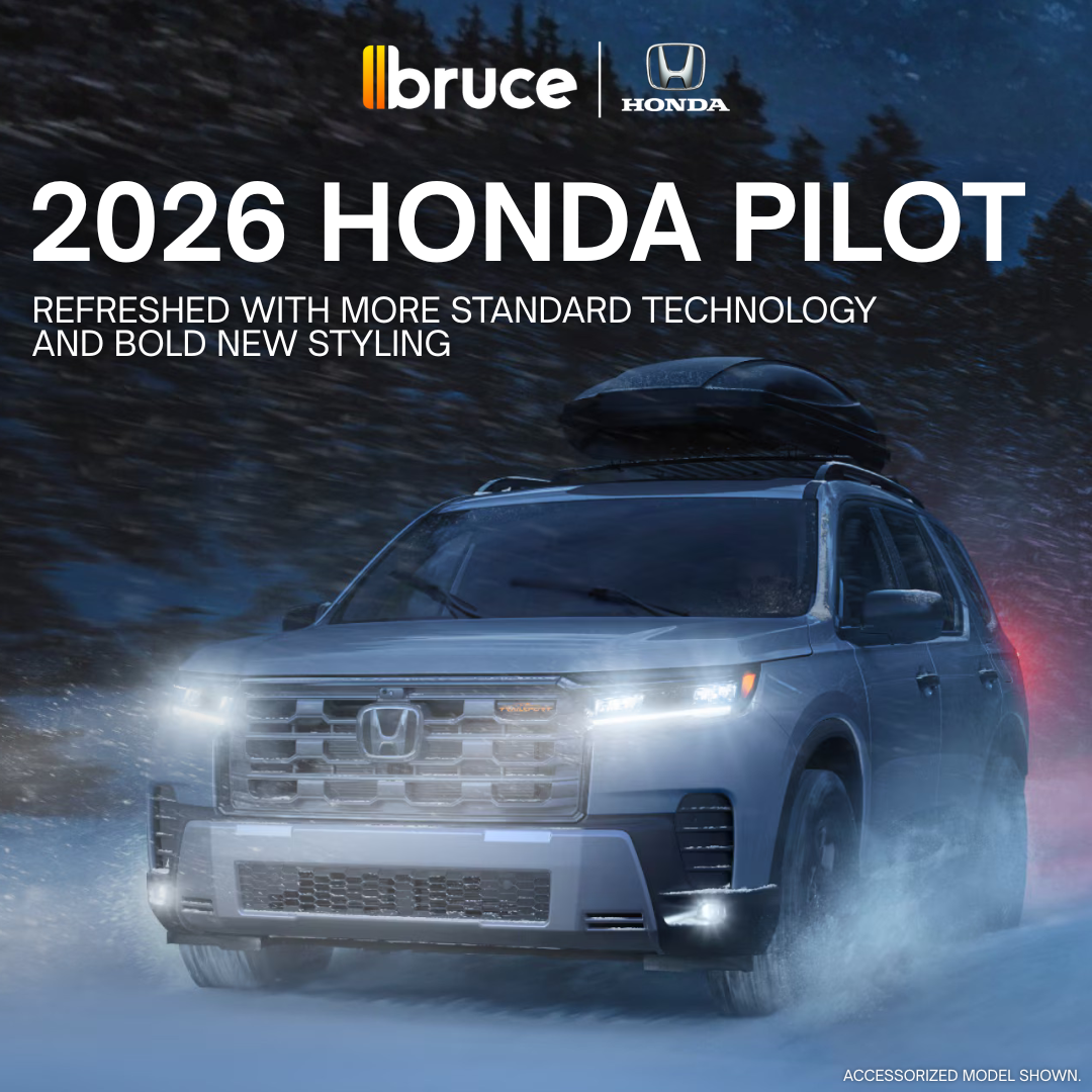 Refreshed 2026 Honda Pilot | Bruce Honda