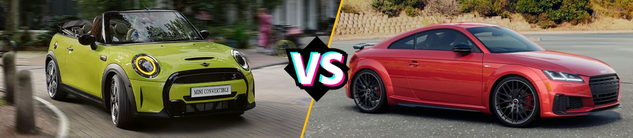 2023 MINI Cooper Convertible vs 2023 Audi TT | Mini Edmonton
