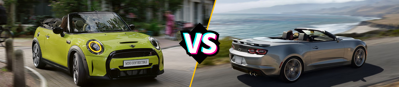 2023 MINI Convertible vs. 2023 Chevrolet Camaro | Mini Edmonton