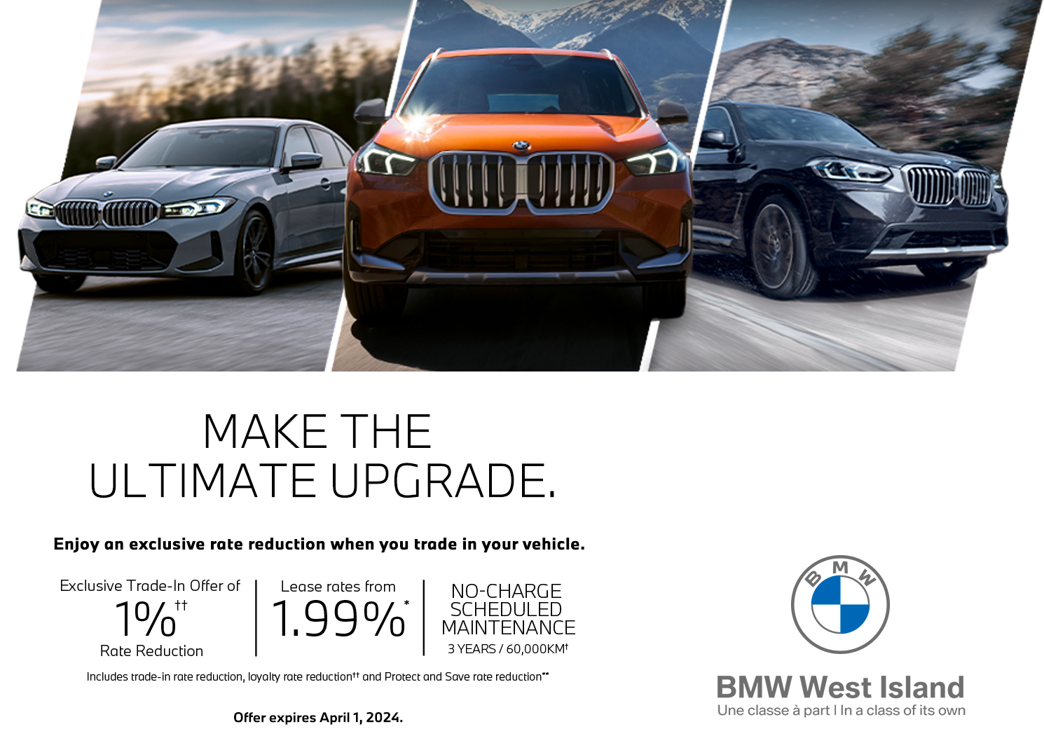 MAKE THE ULTIMATE UPGRADE - BMW West Island