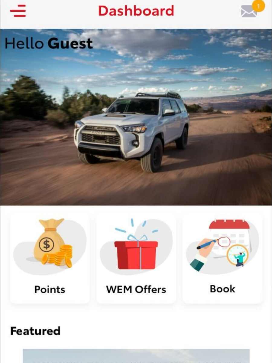 Explore the WEM Toyota App | West Edmonton Mall Toyota