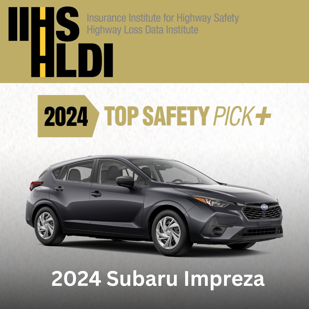 2024 TOP SAFETY PICKS - Subaru Of Charlottetown