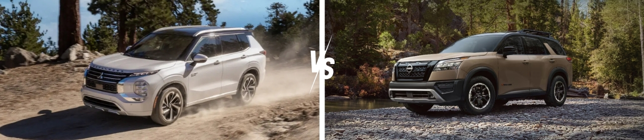 2025 Mitsubishi Outlander vs. 2025 Nissan Pathfinder: The Battle of the ...