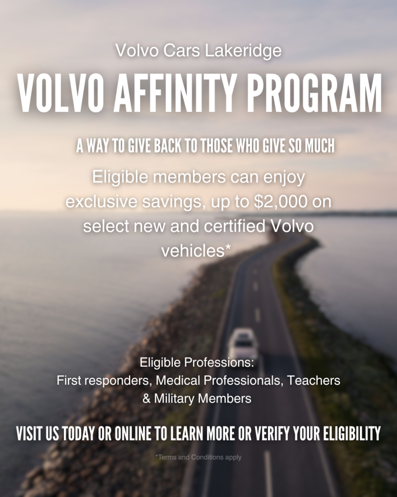 Volvo Affinity Program - Volvo Cars Lakeridge