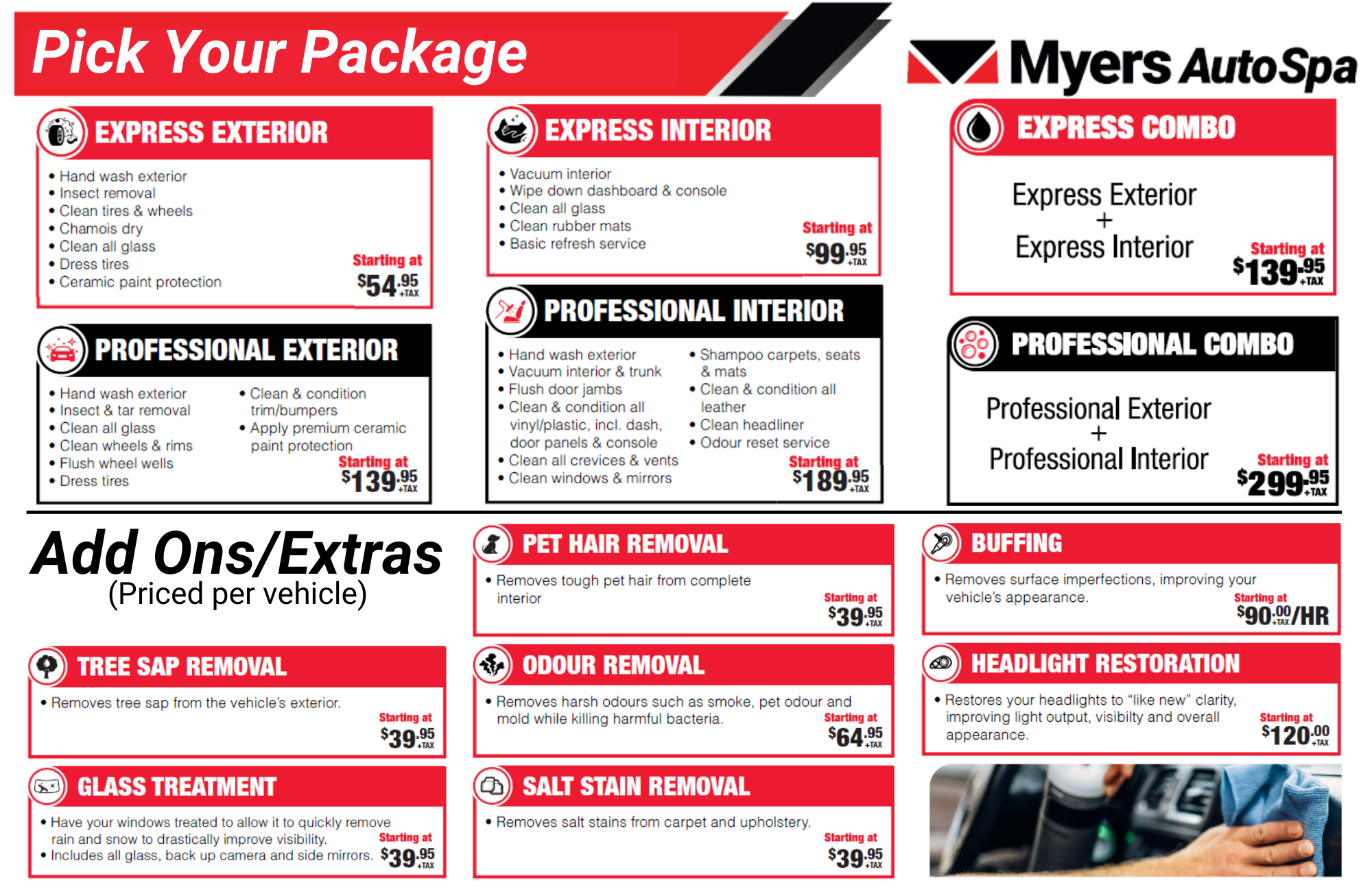 Detailing Service - Myers Kanata Volkswagen